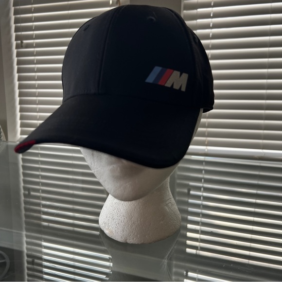 BMW | Accessories | Bmw M Cap Hat Golf Baseball Black Recollection Adjustable Strap Back New ...